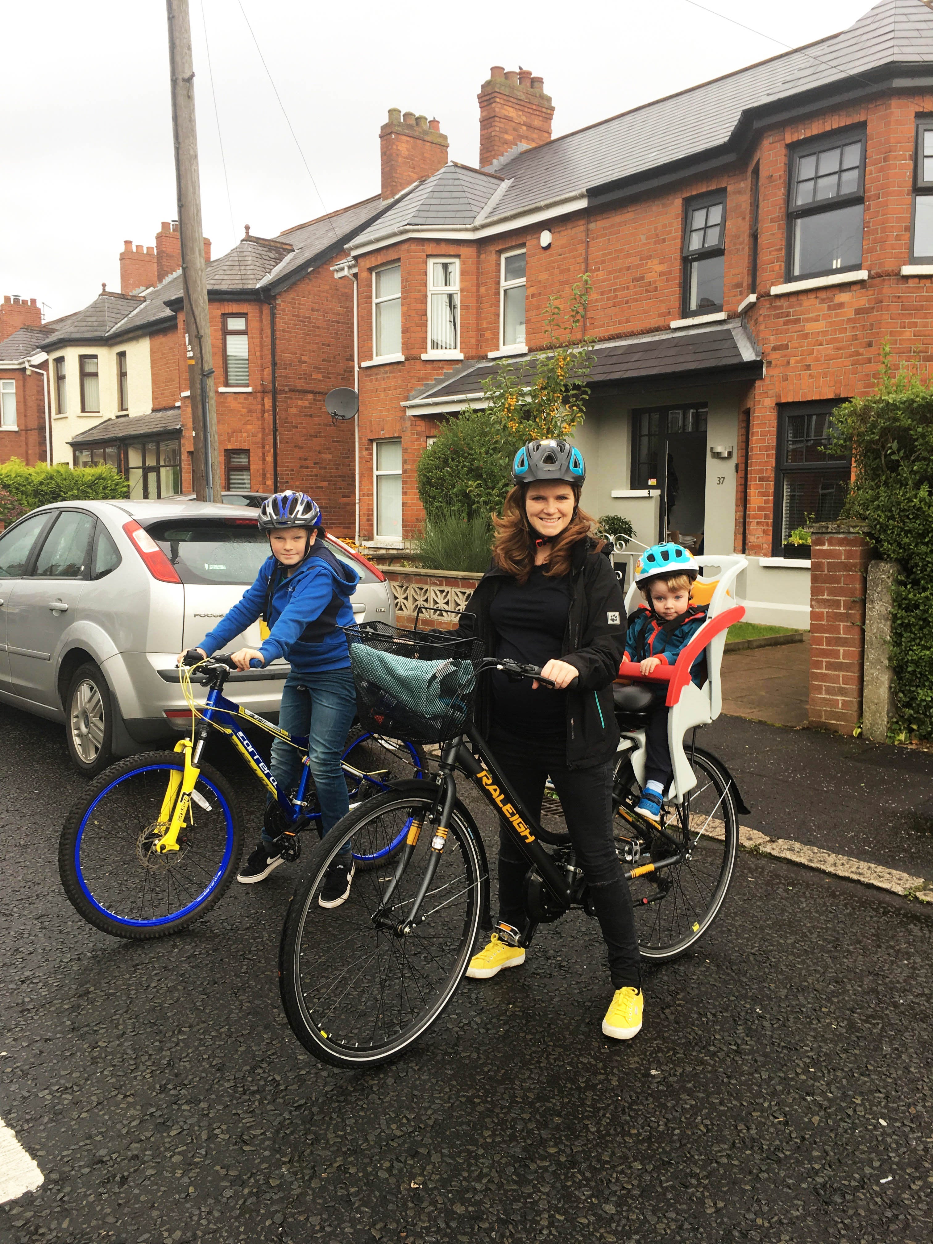 Cycling Through Belfast I see... – Flax Fox