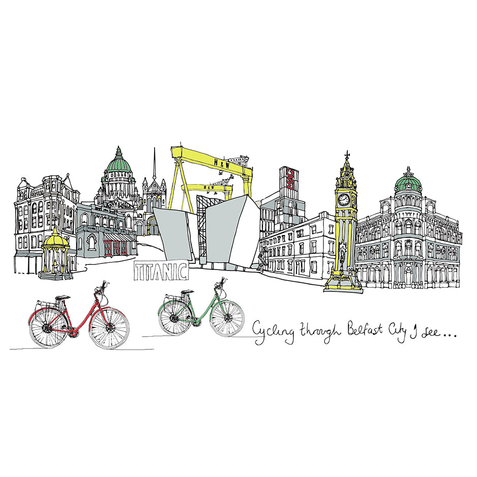 Cycling Through Belfast City I See.... – Flax Fox