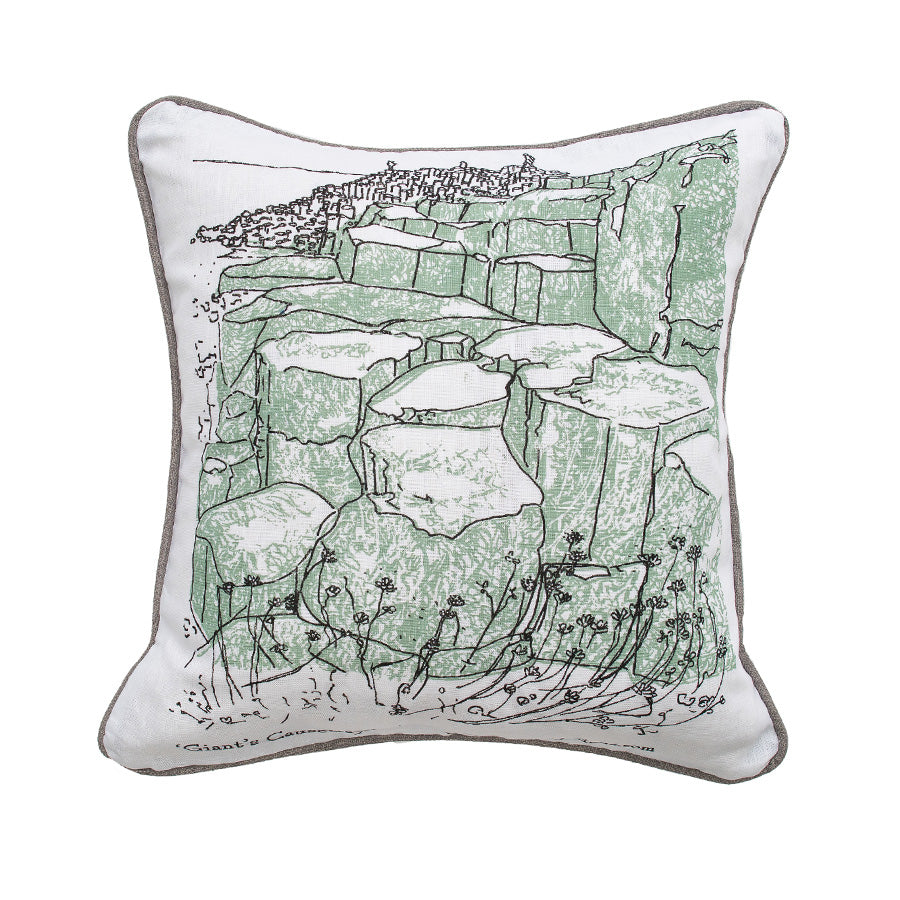 Bespoke Belfast Cushion Designs - Flax Fox